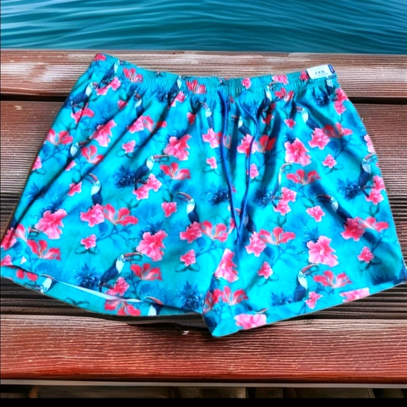 Caribbean | Swim | Mens 2x Caribbean Swim Trunks Lake Beach Sailboat ...